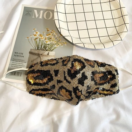 Leopard Face Mask